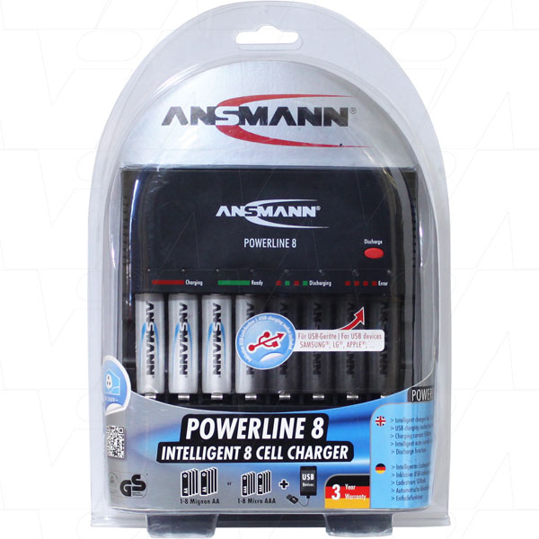 Ansmann Ansmann - Portable Power Product - Powerline 8
